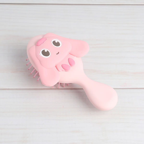 Mini Cepillo Para El Pelo Con Cojín De Aire De Dibujos Animados Rosa ...